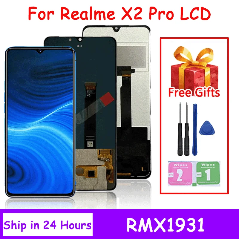6,5-дюймовый Super AMOLED-дисплей для Realme X2 Pro LCD RMX1931 ...