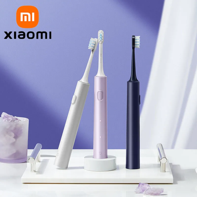 Электрическая звуковая зубная щетка XIAOMI MIJIA T302, перезаряжаемая ...