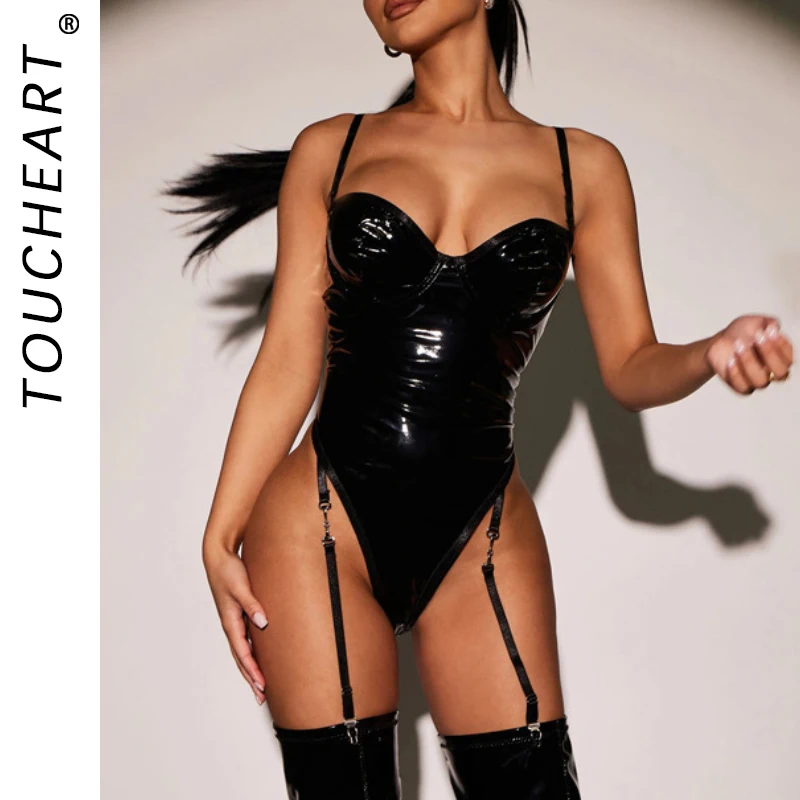 Toucheart Боди из полиэстера и спандекса | AliExpress