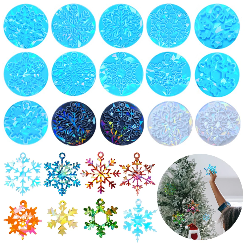 Силиконовая форма для снежинки YAKAMOZ | AliExpress