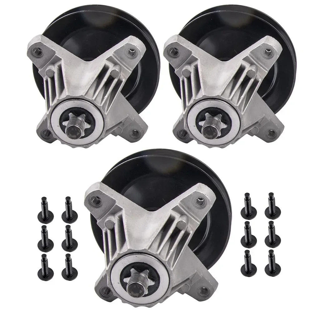 3 шт. газонный шпиндель в сборе для MTD Cub Cadet 54 дюйма, палуба 618 ...