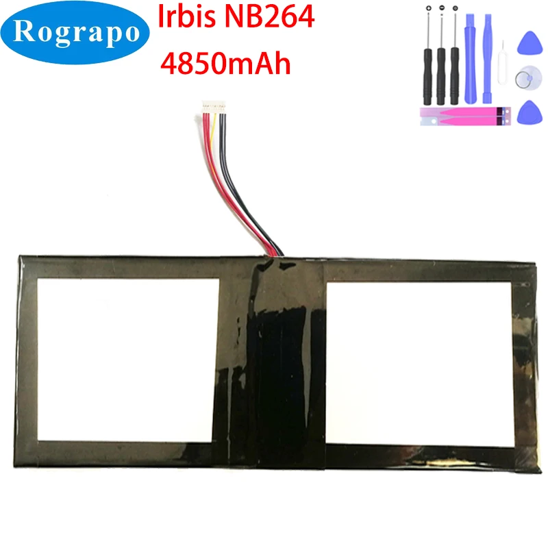 Аккумулятор для Irbis NB264 7.6V 4850mAh Rograpo | AliExpress