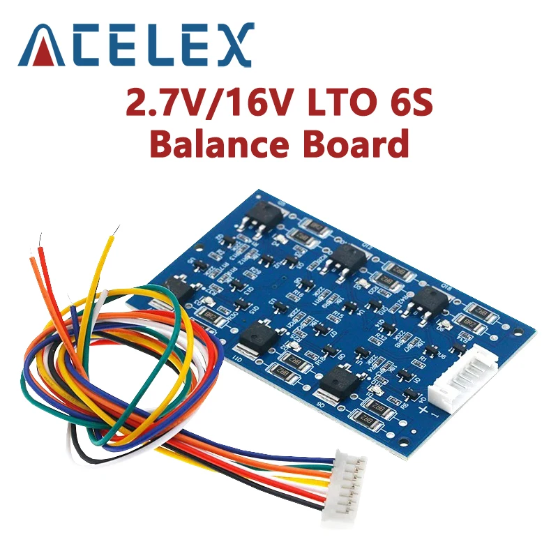 Балансировочная плата ACELEX 2.7V/16V LTO 6S | AliExpress