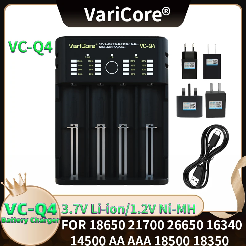 VariCore VC-Q4 Многофункциональный зарядное устройство для ...