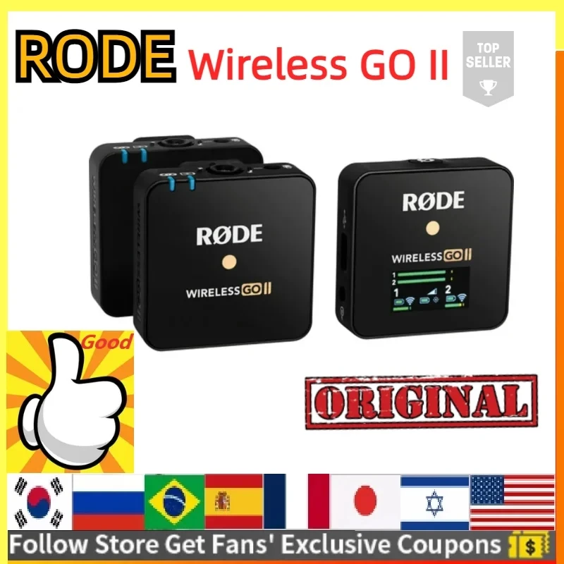 Беспроводной микрофон Rode GO2 GO II RODECaster Pro II 2,4g ...