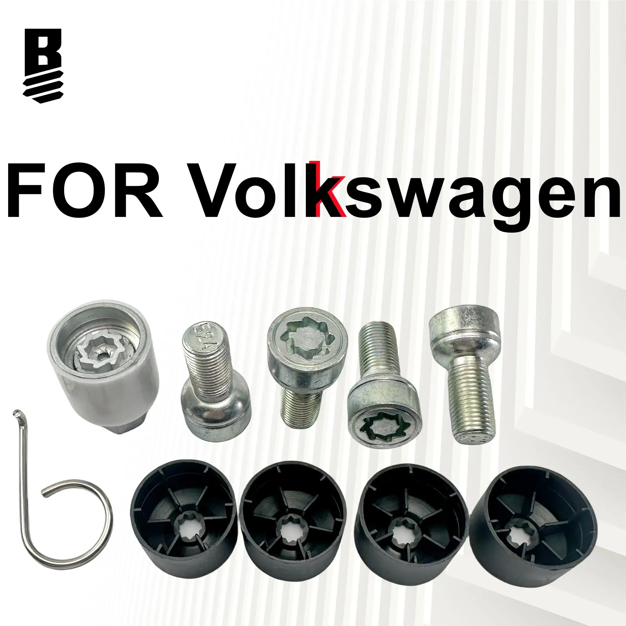 531-540 5Q0698137 винт для шин Противоугонный инструмент болт BOSS для ...