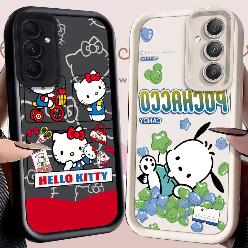 Hello Kitty Case for Samsung Galaxy A73 A72 A71 A55 5G A54 A52 A52S A51 4G A31 A30 A24 A23 A22 ...