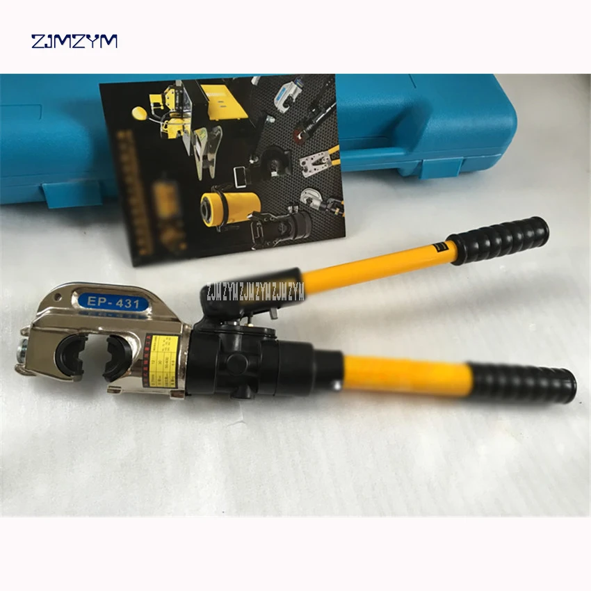 EP-431 Manual Cable Hydraulic Hexagon Crimping Tool wire Crimping Plier ...