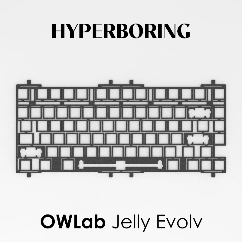 OWLab Jelly Evolv клавиатура, доска для позиционирования ...