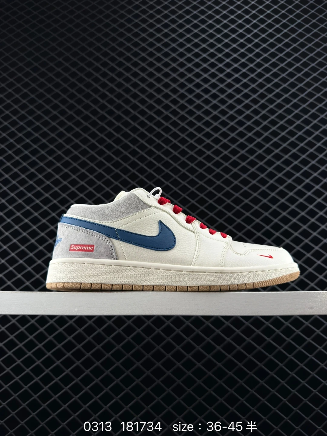 Повседневная обувь NIKE Sole Air Jordan 1 Low GS Light Smoke GreyBlack ...