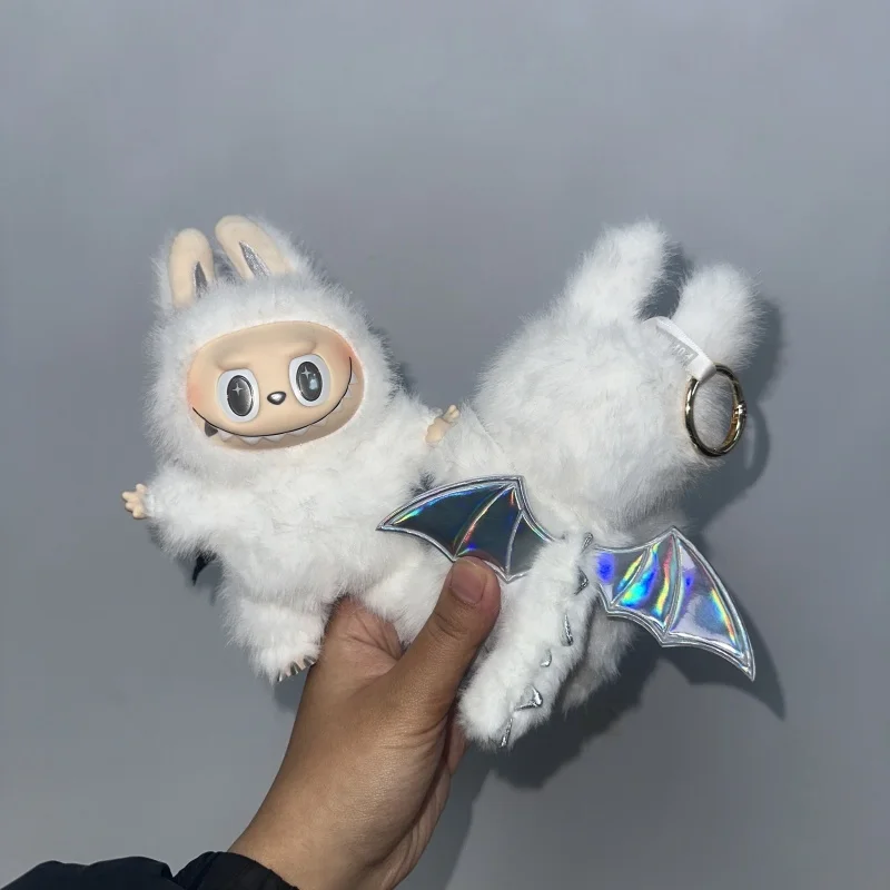 Коллекционная фигурка Monster Labubu Series Angel Zimomo | AliExpress
