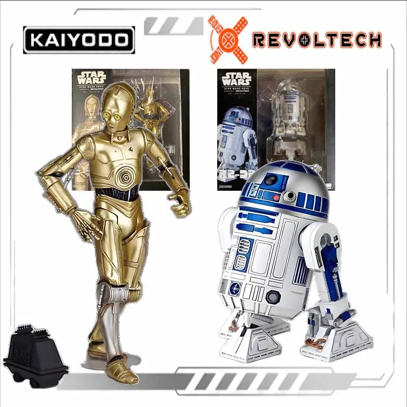 KAIYODO Original MODEL KIT STAR WARS ROBOT C-3PO R2-D2 Аниме Экшн ...