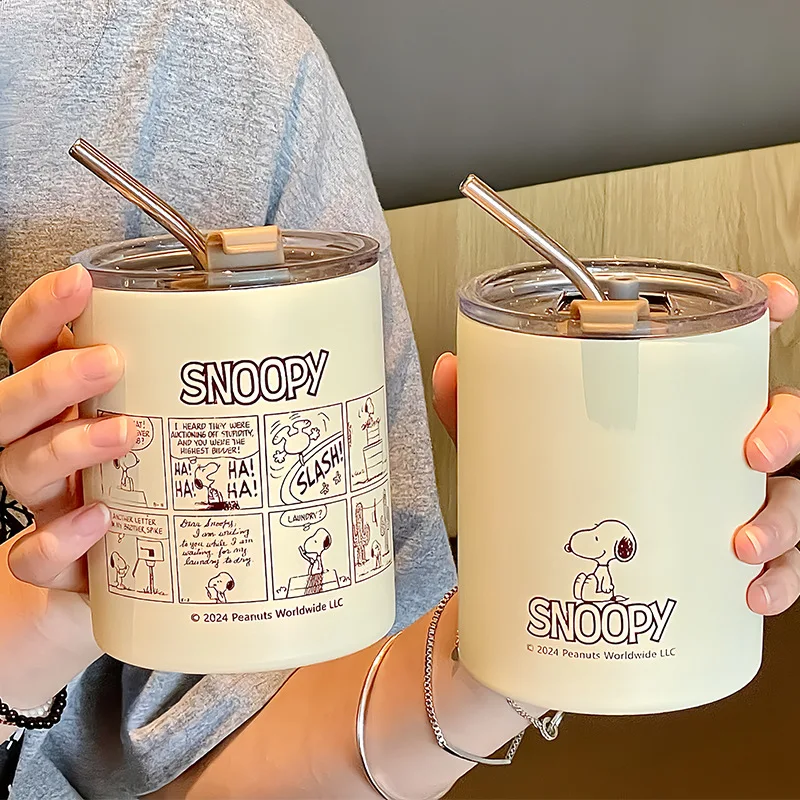 MINISO Термос Snoopy 350 мл | AliExpress