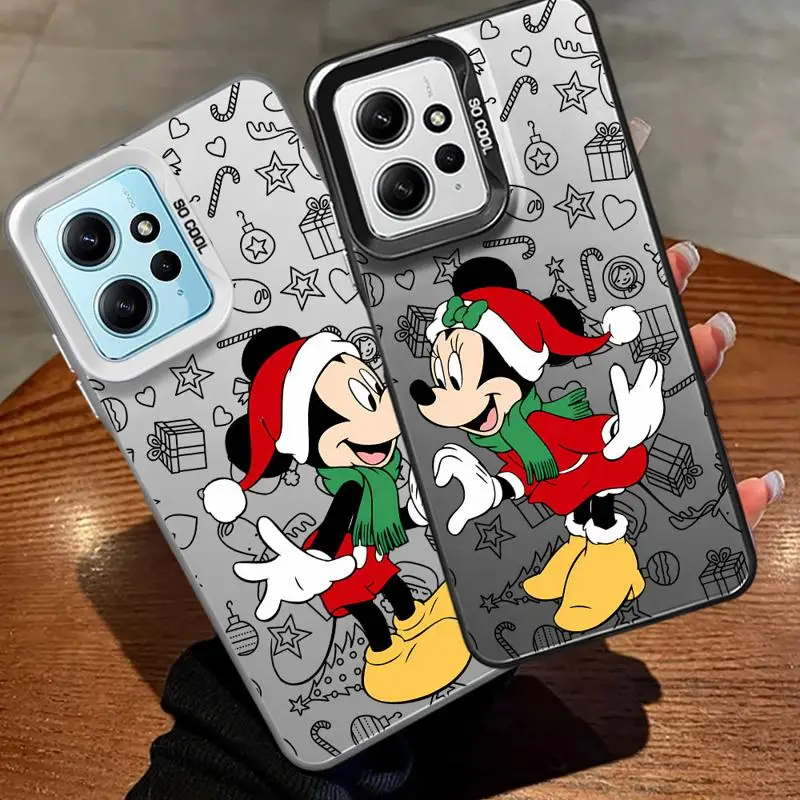 Merry Christma Mickey Couple phone case for Xiaomi poco C51 X3 NFC 12C ...
