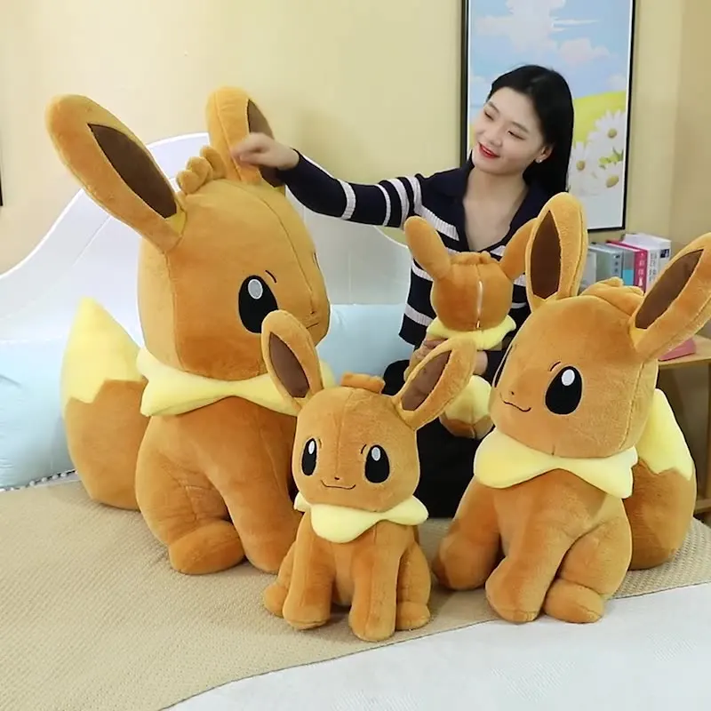 Potdemiel Pokemon Eevee Плюшевая игрушка 40-90 см | AliExpress