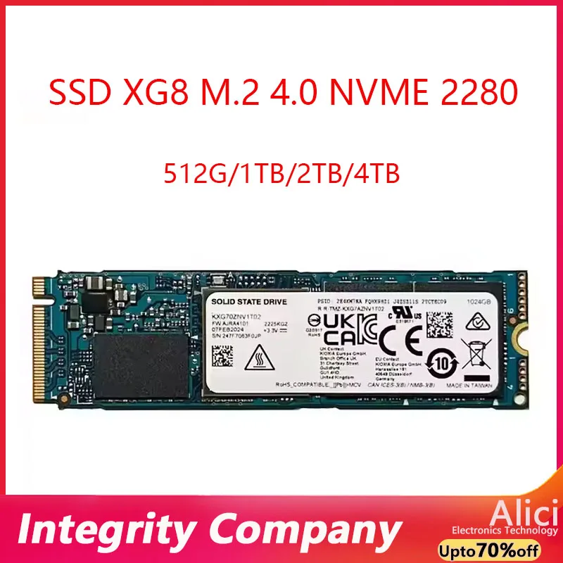 Toshiba Kioxia XG8 SSD 512G/1TB/2TB/4TB NVMe 2280 | AliExpress