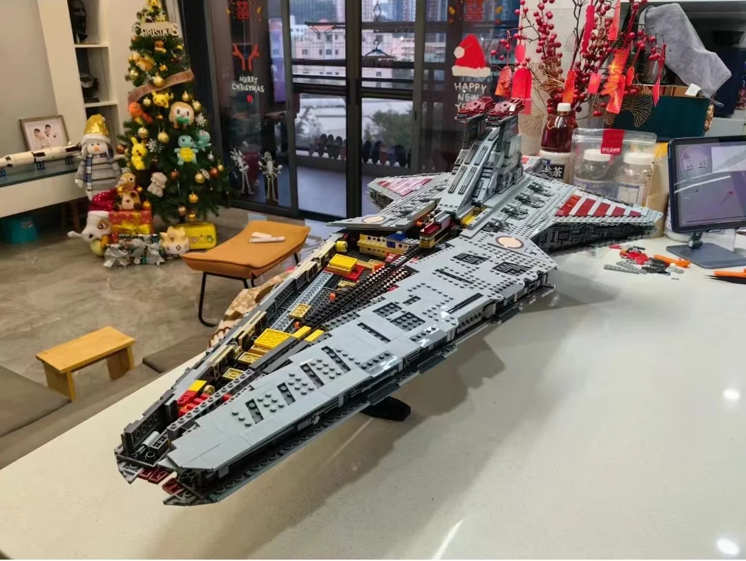MOC 75367, самыеgest Venator Class Republic Attacks Cruiser, модель ...