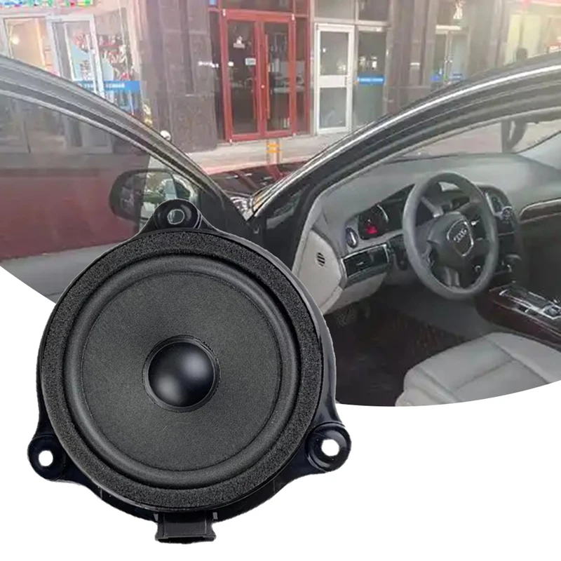 Автомобильный среднечастотный динамик передней двери для A6 C6 2005 ...