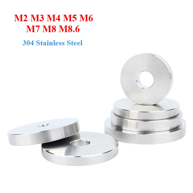 Нержавеющая сталь 304 M2 M3 M4 M5 M6 M7 M8 M8.6 Гладкие очень толстые шайбы Увеличенная ...