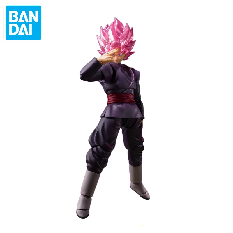 In Stock Original Bandai SHF Zamasu Black Goku Super Saiyan Pink Kaio ...