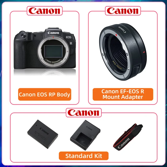 40％割引柔らかい Canon EOS RP GOLD + マウントアダプター 予備バッテリー2個 デジタルカメラ カメラ-OTA.ON ...