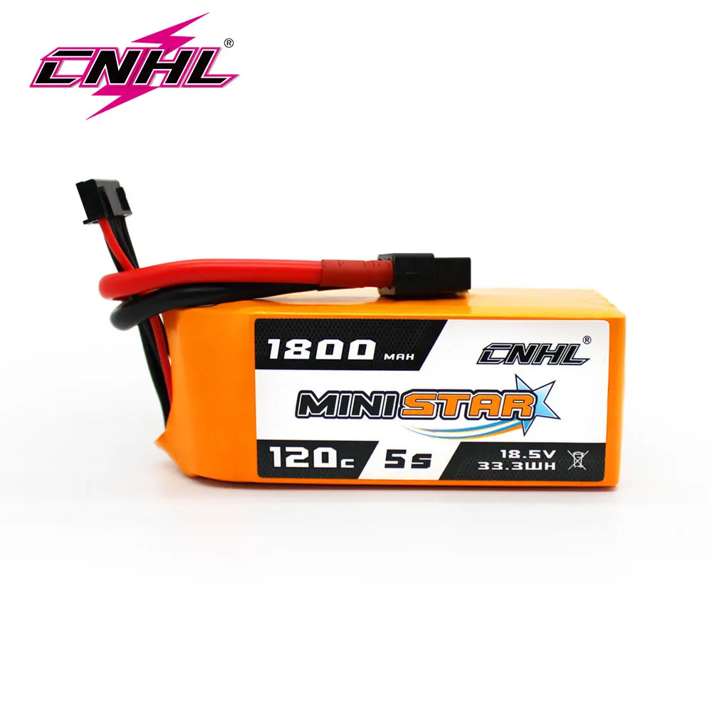CNHL 18,5 V 5S 1800mAh литий-полимерный аккумулятор 120C с разъемом ...