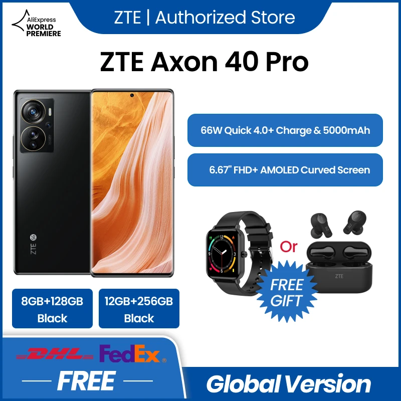 ZTE Axon 40 Pro - Full phone specifications
