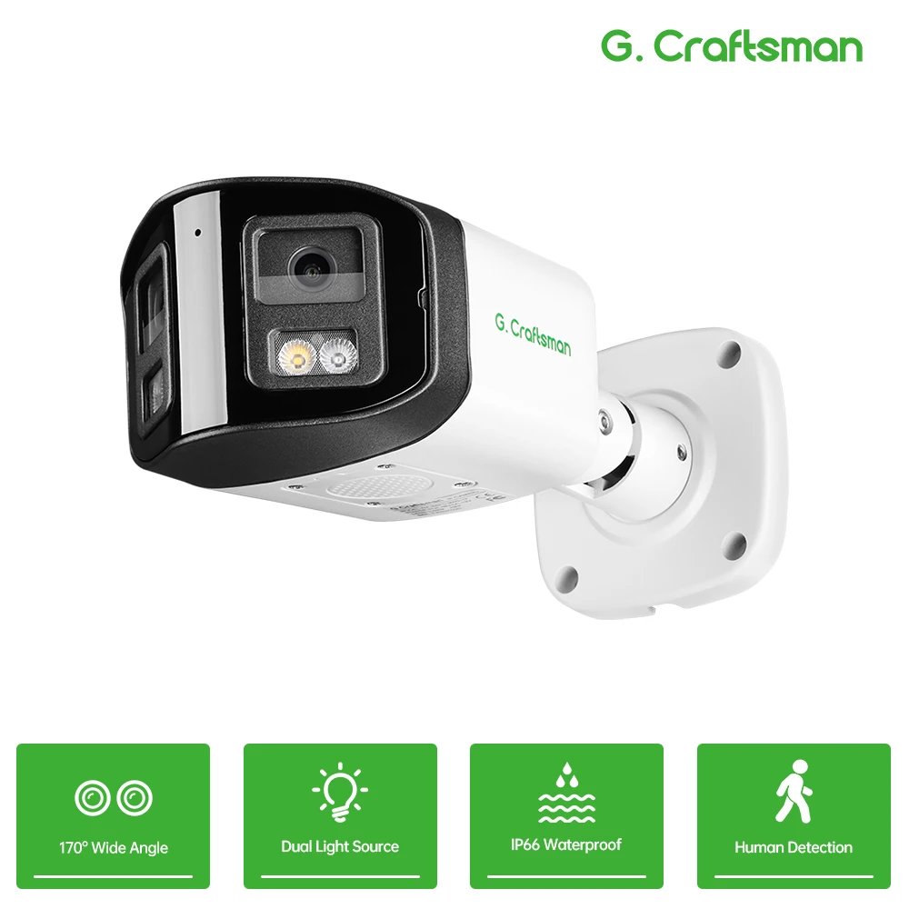 G.Craftsman CN B6 4MP*4MP видеонаблюдение | AliExpress