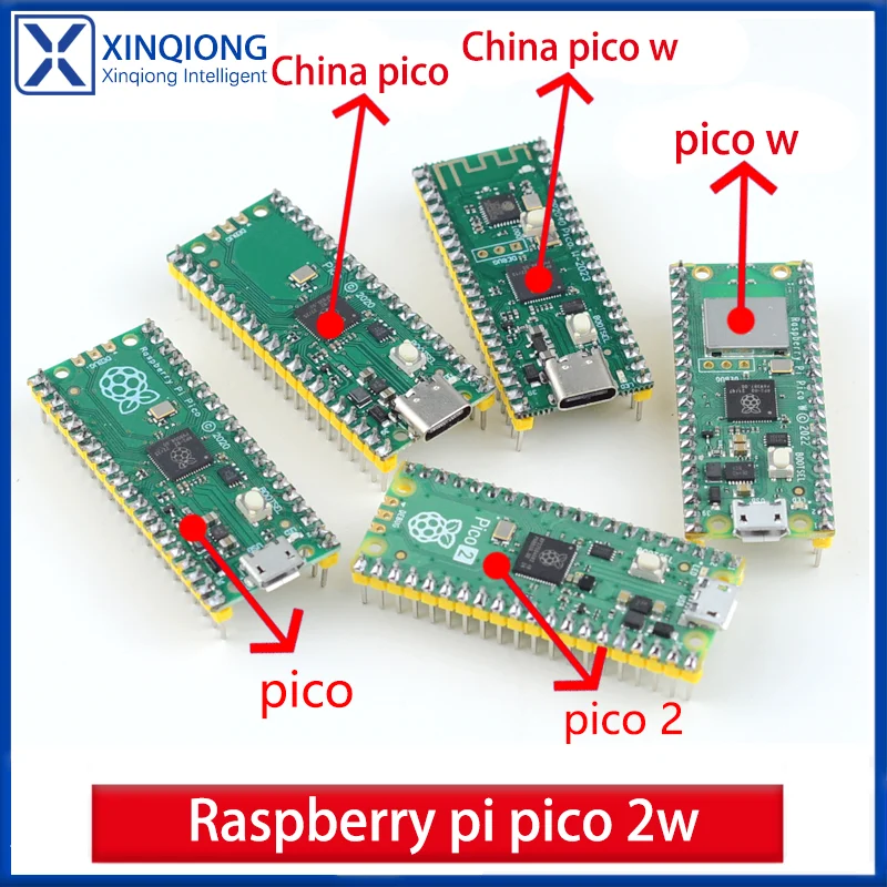 Raspberry Pi Pico 2 Вт RP2350 Pico2W ARM Cortex-M33 E RISC-V Hazard3 Wi ...
