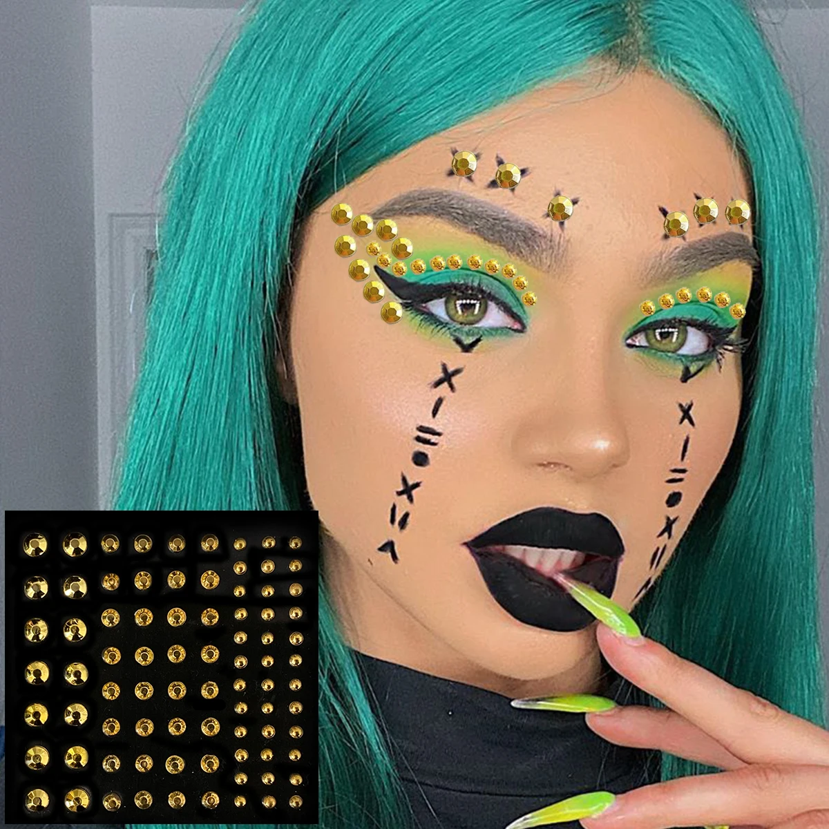 Temporary Makeup Tattoos Eyes