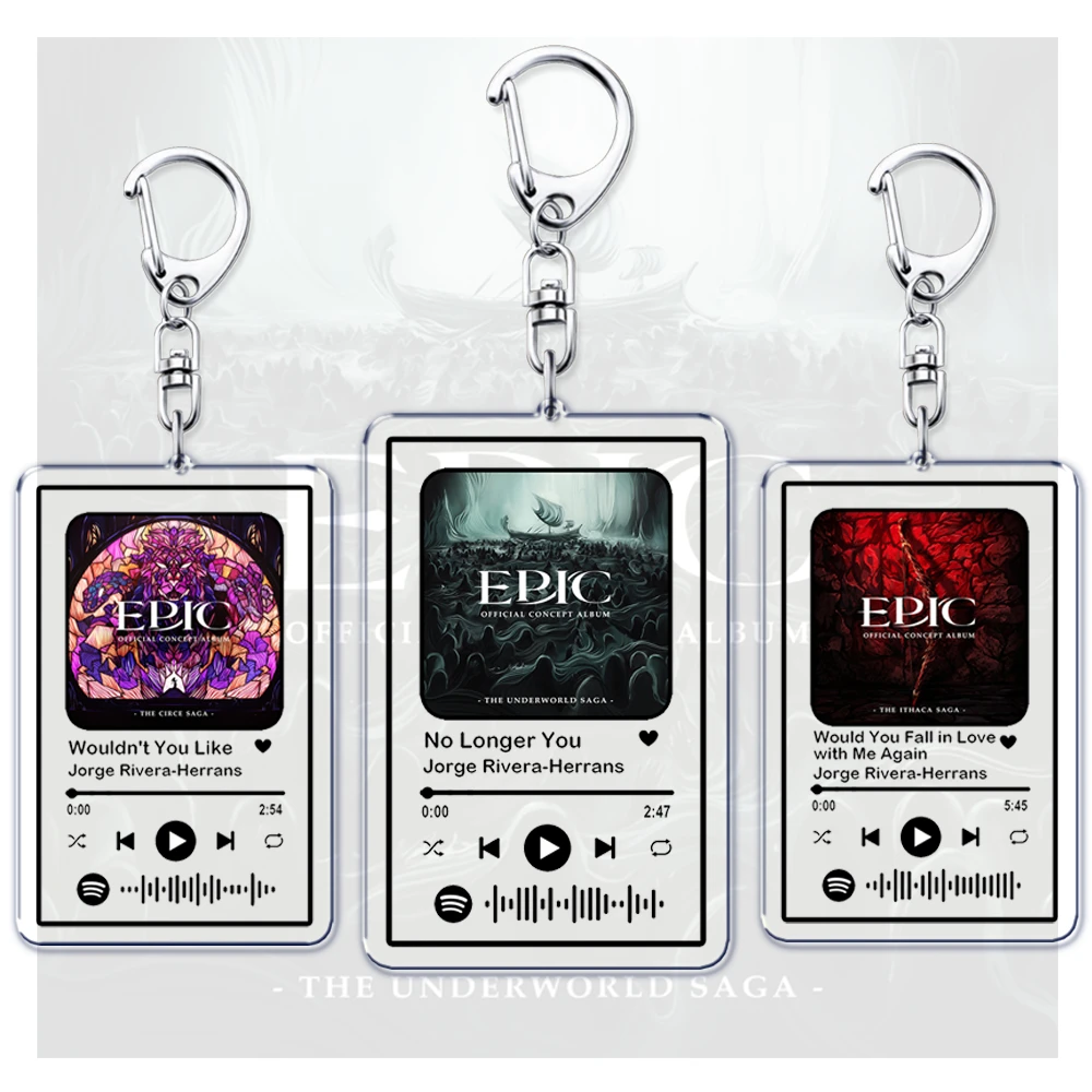 Брелок Epic The Musical из нержавеющей стали | AliExpress