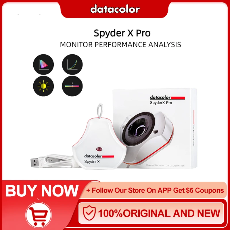 Datacolor Spyder X Pro колориметр, инструмент для калибровки цвета для мониторов для фотографии ...