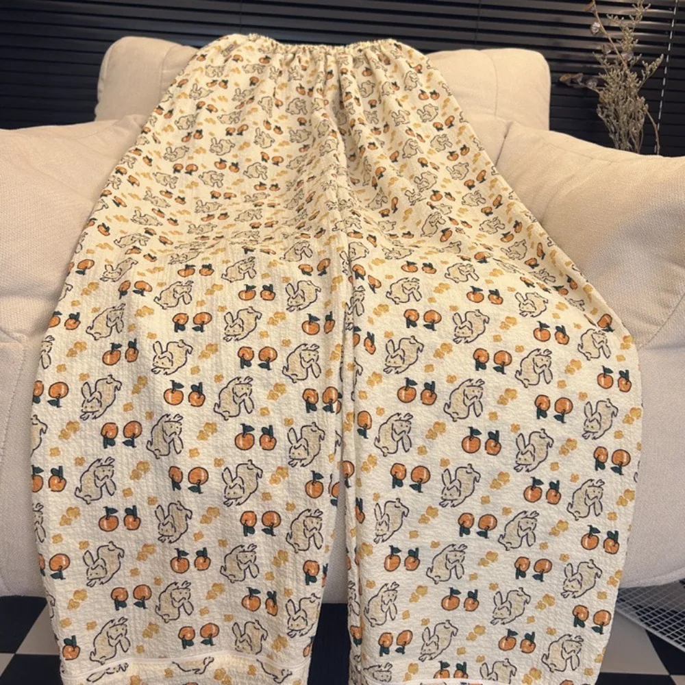 Пижамные штаны из хлопка и полиэстера для женщин | AliExpress