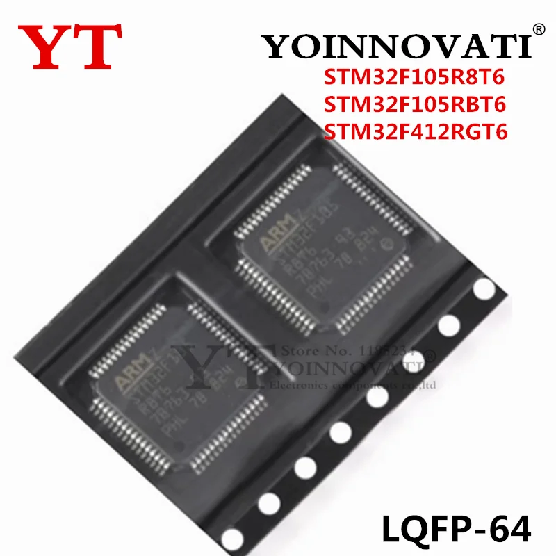 1 шт-10 шт STM32F105R8T6 STM32F105RBT6 STM32F412RGT6 | AliExpress