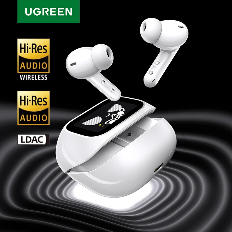 UGREEN Беспроводные наушники-вкладыши с экраном | AliExpress