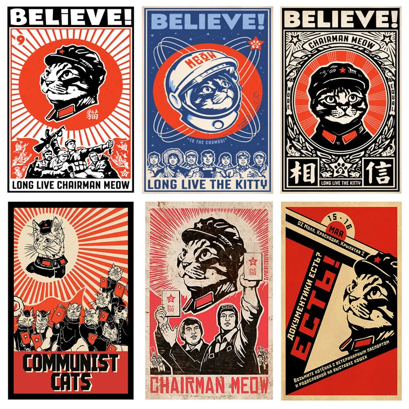 Lenin Cat Chairman Meow