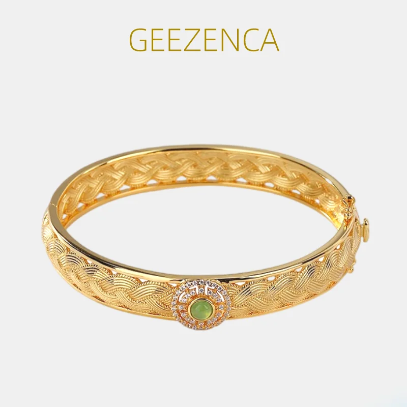 Женский плетеный браслет из серебра 925 пробы, 18 см | AliExpress