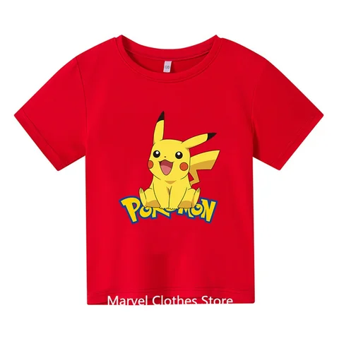 Pikachu with for teenagers fashion t shirt AliExpress