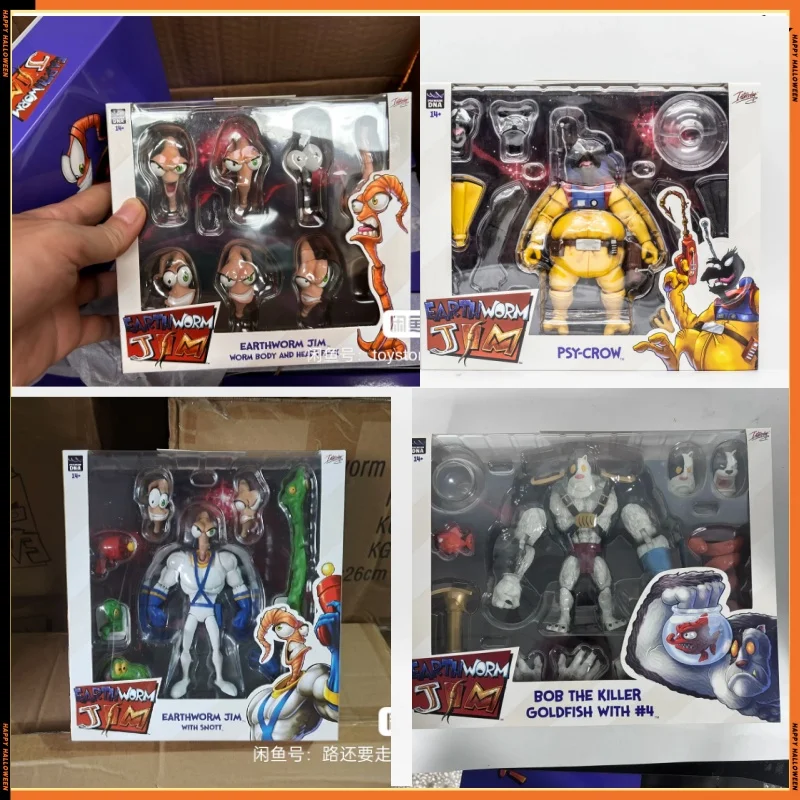 Экшн-фигурка в виде дождевого червя, Джима, собаки-ворона, шнота, червя ...