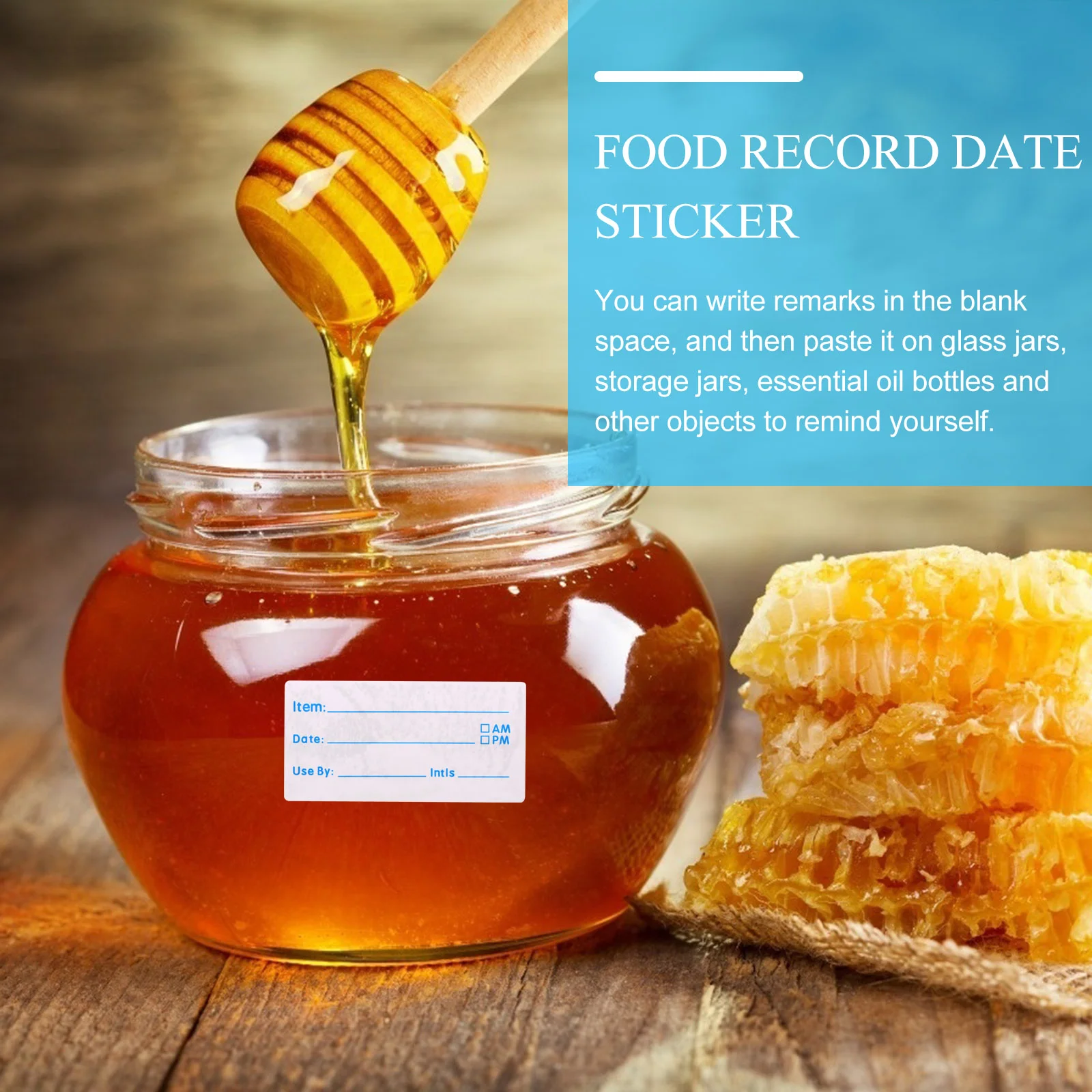 Food Storage Labels Adhesive Stickers Food Storage Sticker Sticker ...