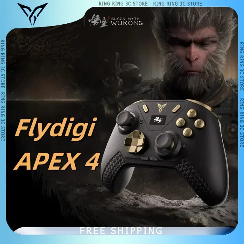 Flydigi APEX 4 геймпад, черный миф, Wukong геймпад, Беспроводная мощность, искусственный сплав ...