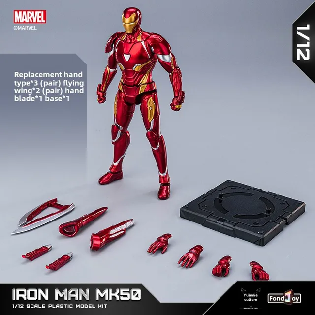 Фигурка Iron Man MK50 Fondjoy 1/12 | AliExpress