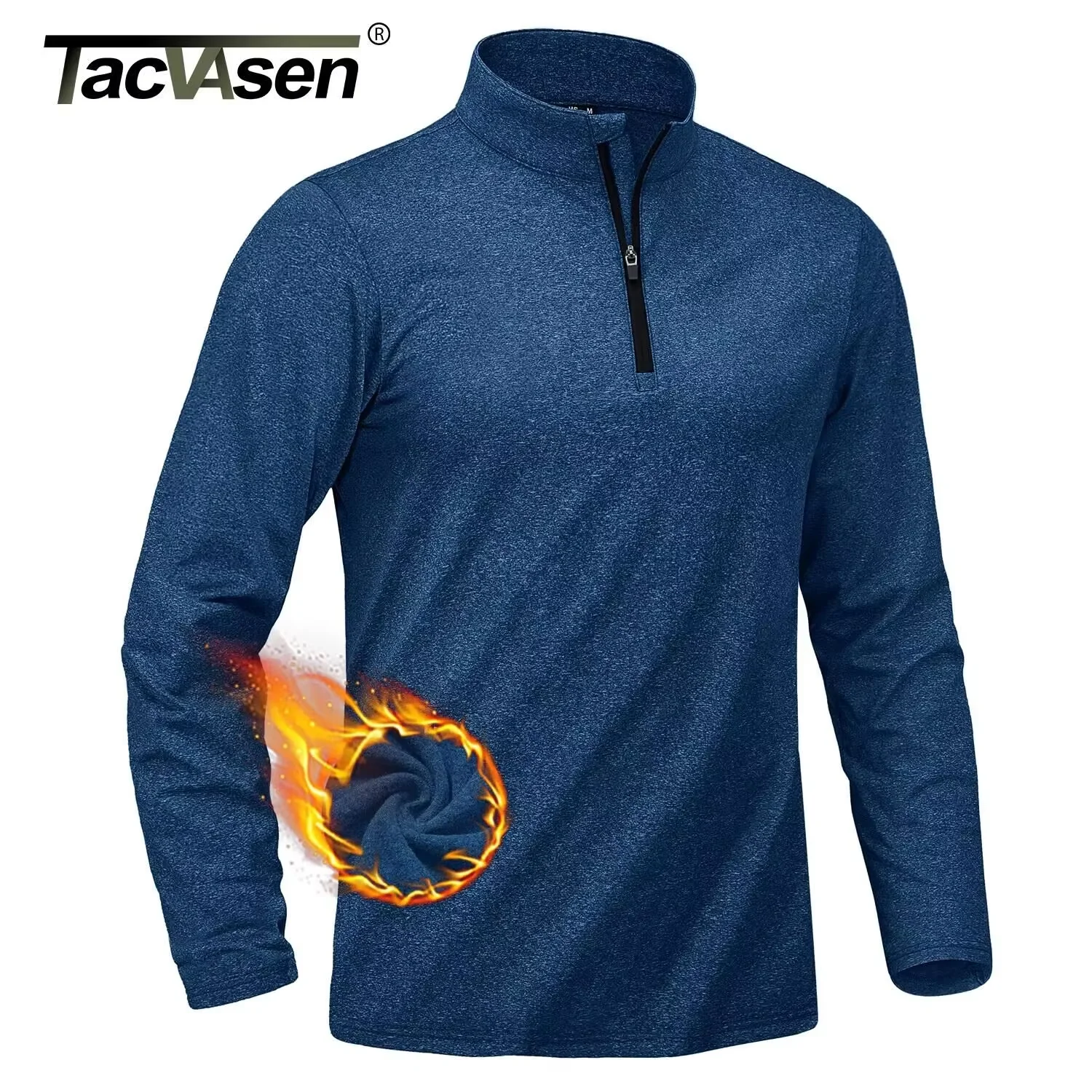 Футболка мужская TACVASEN водолазка | AliExpress