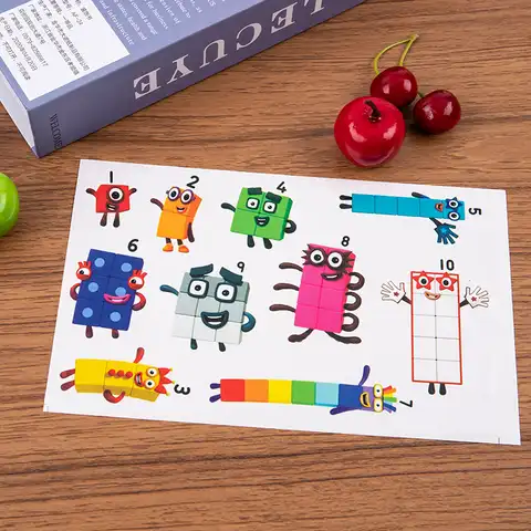 Numberblocks наклейки - купить недорого | AliExpress
