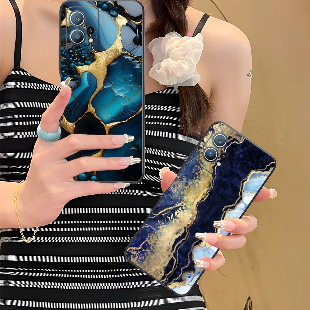 Luxury Golden Stone Mobile Cell Phone Case for Huawei P60 P50 P40 P30 ...