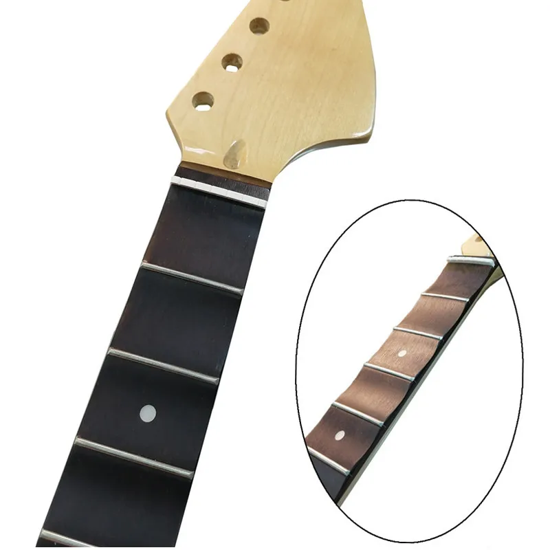 Scalloped Left Hand Big Head Maple Electric Replacement 22 Frets Maple ...