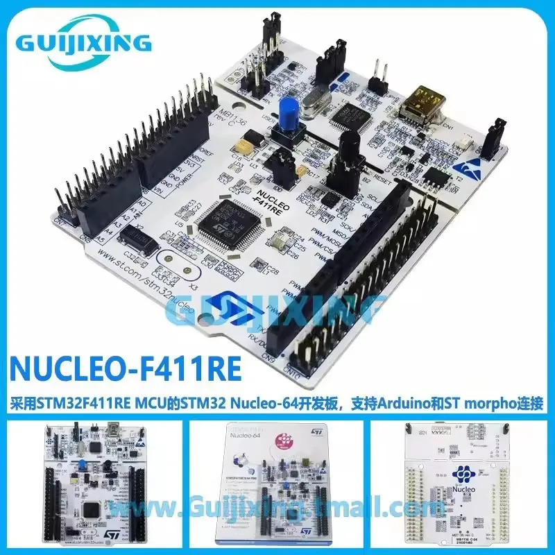 NUCLEO-F411RE STM32F411RET6 Микроконтроллер STM32 Плата разработки Nucleo-64 | AliExpress