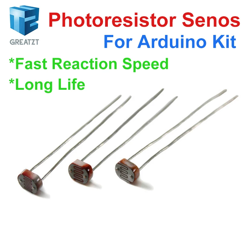 GREATZT 20 шт. LDR фото светочувствительный резистор фотоэлектрический ...
