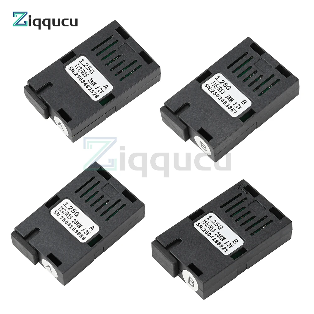 Ziqqucu 1.25G Одноволоконный оптический модуль | AliExpress