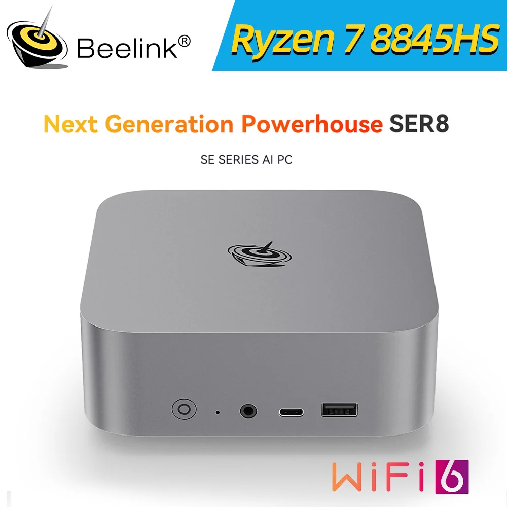 Beelink SER8-8845HS мини-ПК AMD 32 ГБ DDR5 1 ТБ SSD | AliExpress